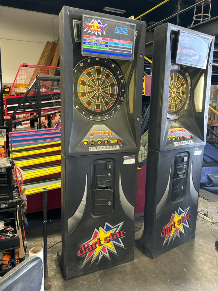 DART STAR SPECTRUM DART BOARD BAR ARCADE GAME #1