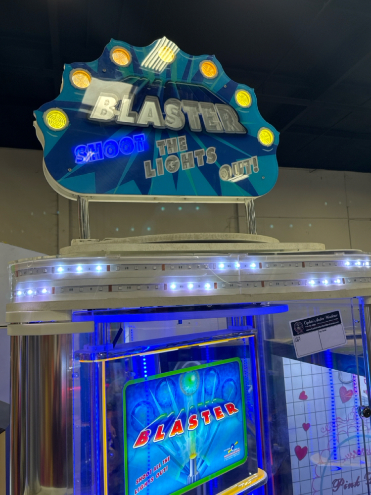 BLASTER BALL DROP TICKET REDEMPTION GAME BENCHMARK