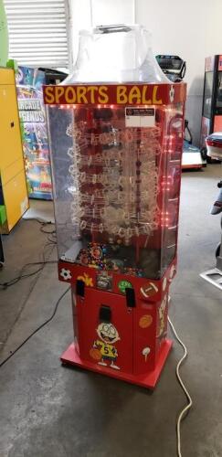 SPORTS BALL KINETIC STYLE GUMBALL VENDING GAME