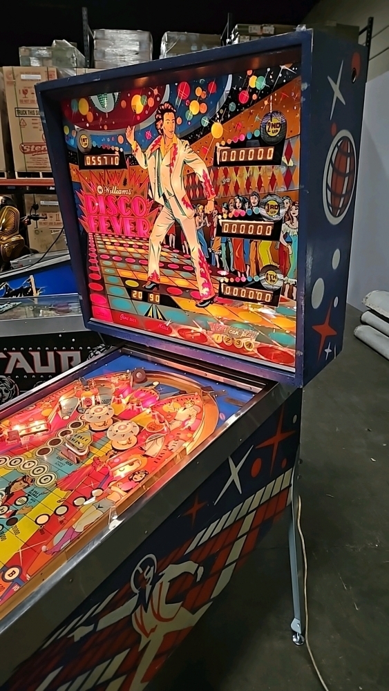 DISCO FEVER PINBALL MACHINE 1978 BY WILLIAMS