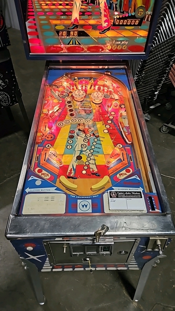 DISCO FEVER PINBALL MACHINE 1978 BY WILLIAMS