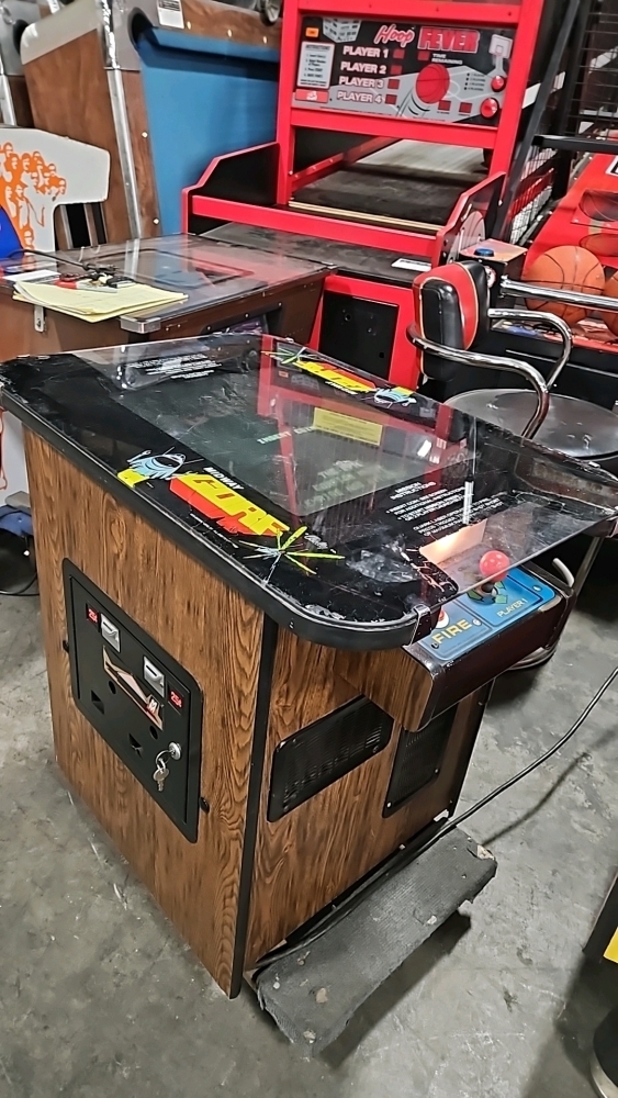 GORF DEDICATED MIDWAY COCKTAIL TABLE ARCADE GAME BALLY