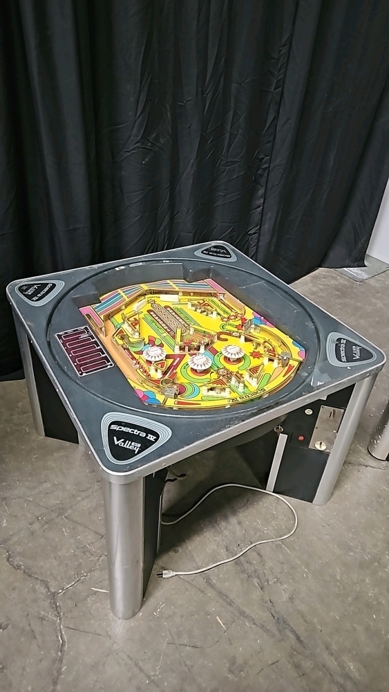 SPECTRA IV TABLETOP 4 PLAYER PINBALL MACHINE VALLEY PROJECT