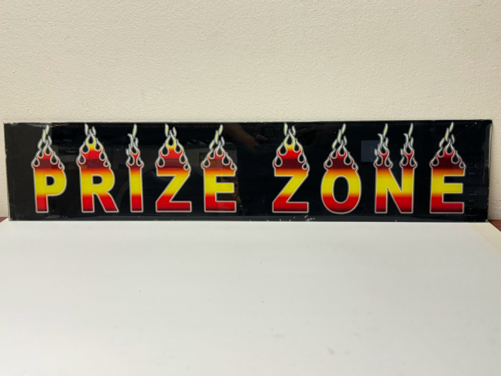 PRIZE ZONE PLUSH CRANE FRONT MARQUEE