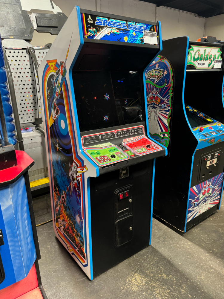 SPACE DUEL CLASSIC UPRIGHT ARCADE GAME ATARI