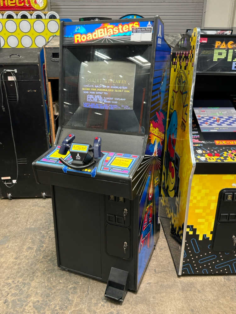ROAD BLASTERS ATARI FULL RESTORATION ARCADE GAME