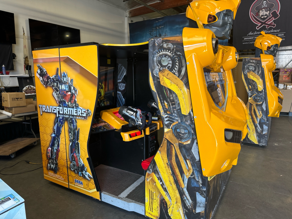 TRANSFORMERS HUMAN ALLIANCE 2 PLAYER DELUXE ARCADE SHOOTING GAME