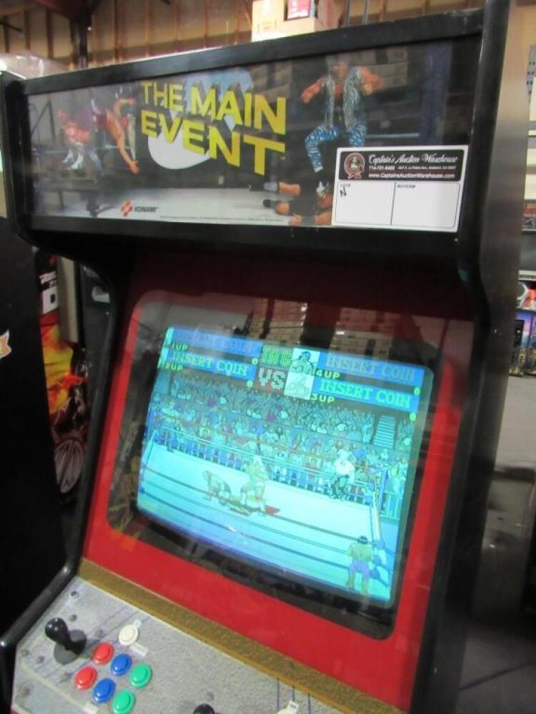 THE MAIN EVENT CLASSIC WRESTLER ARCADE GAME