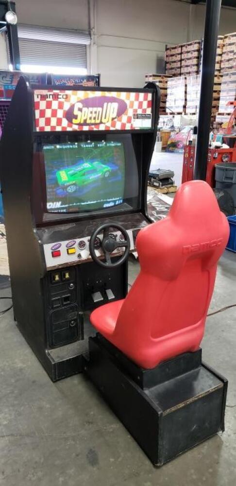 SPEED UP SITDOWN DRIVER ARCADE GAME