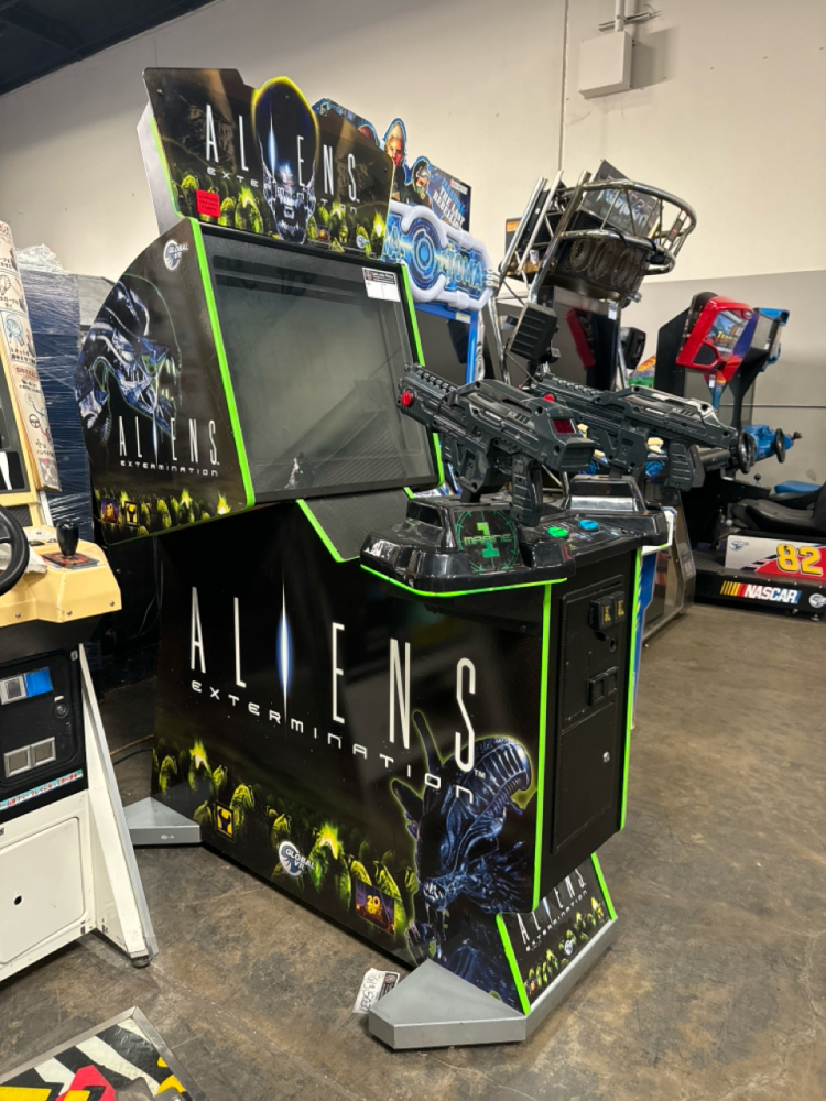 ALIENS EXTERMINATION FIXED GUN ARCADE GAME GLOBAL VR PROJECT