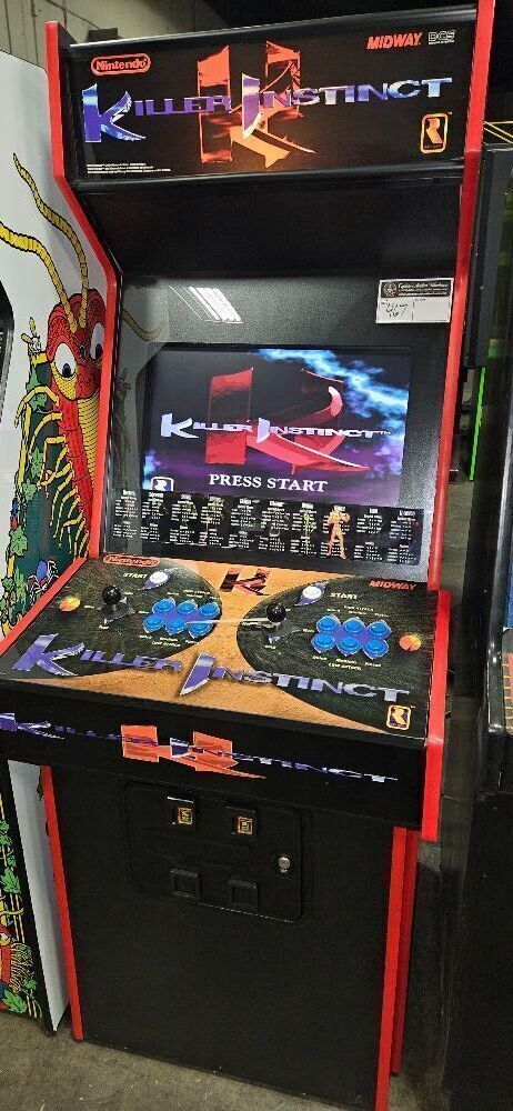 KILLER INSTINCT UPRIGHT NEW BUILD ARCADE GAME W/ LCD MONITOR