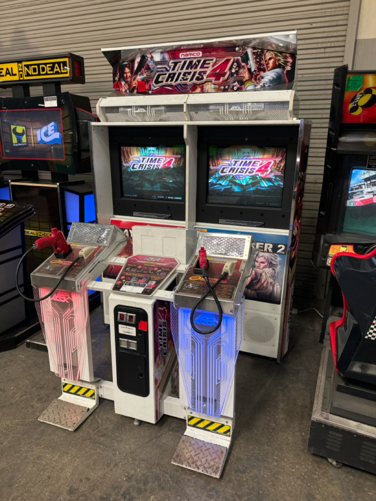 TIME CRISIS 4 CLASSIC DUAL MONITOR SHOOTER ARCADE GAME NAMCO