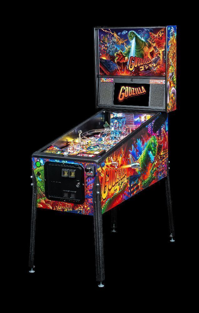 GODZILLA PRO MODEL PINBALL GAME *OUT OF BOX TRADE SHOW DEMO MODEL*