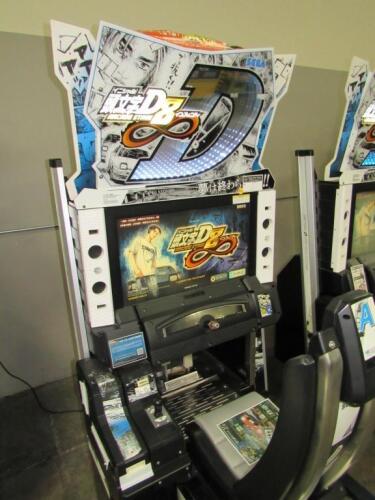 INITIAL D8 SITDOWN RACING ARCADE GAME SEGA #2
