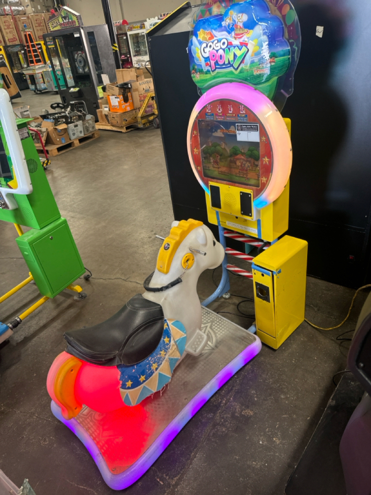 GO GO PONY KIDDIE TICKET REDEMPTION GAME MAGIC PLAY