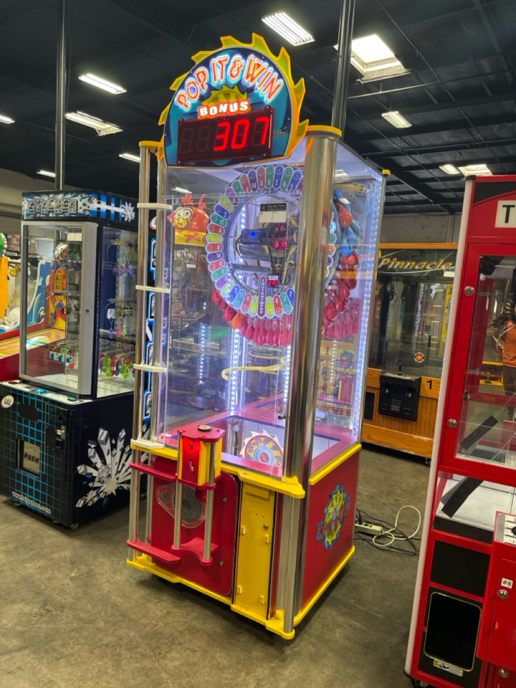 POP IT & WIN PRIZE REDEMPTION GAME