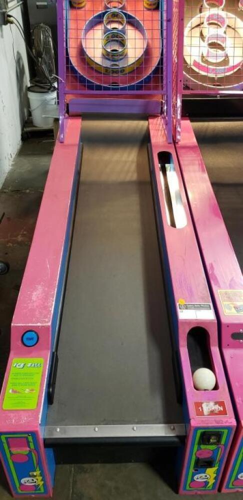 ICE-BALL ALLEY ROLLER REDEMPTION GAME ICE