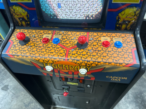 LEGENDARY WINGS UPRIGHT ARCADE GAME CAPCOM