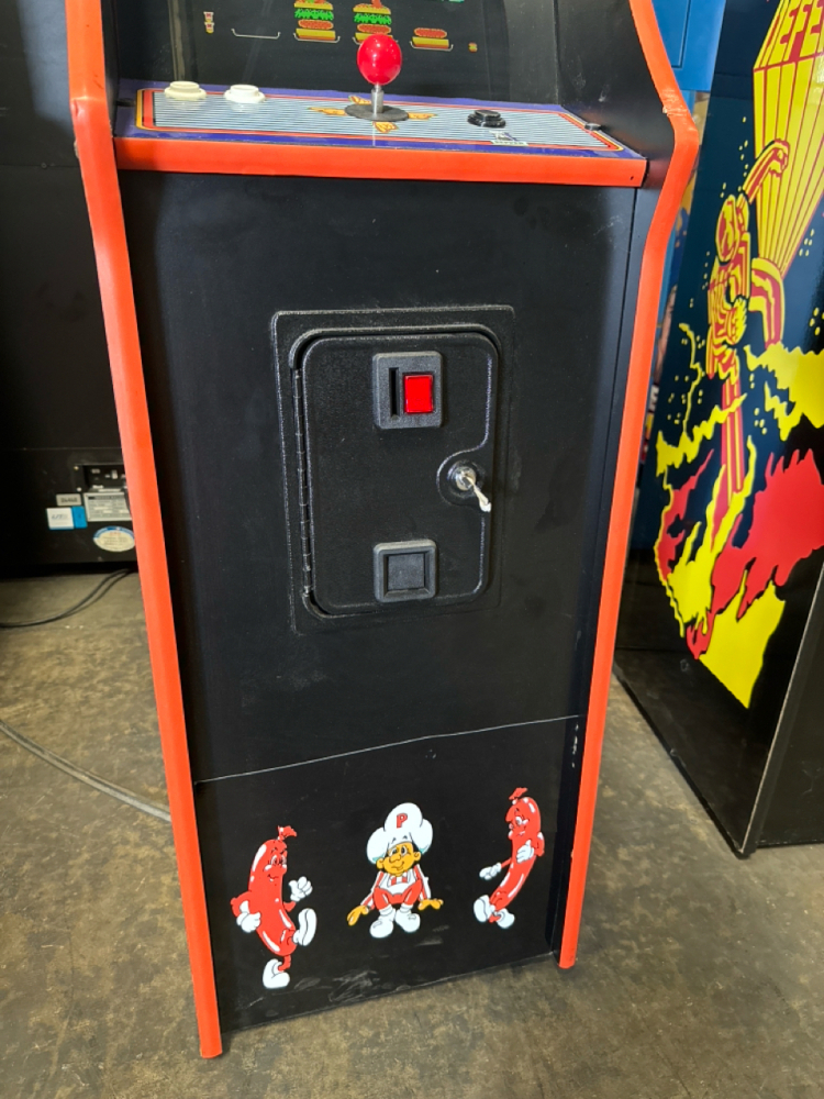 BURGER TIME CLASSIC MINI CAB UPRIGHT ARCADE GAME