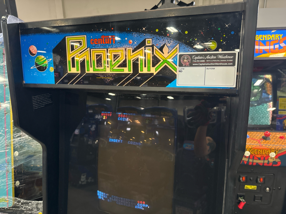 PHOENIX CLASSIC CENTURI UPRIGHT ARCADE GAME