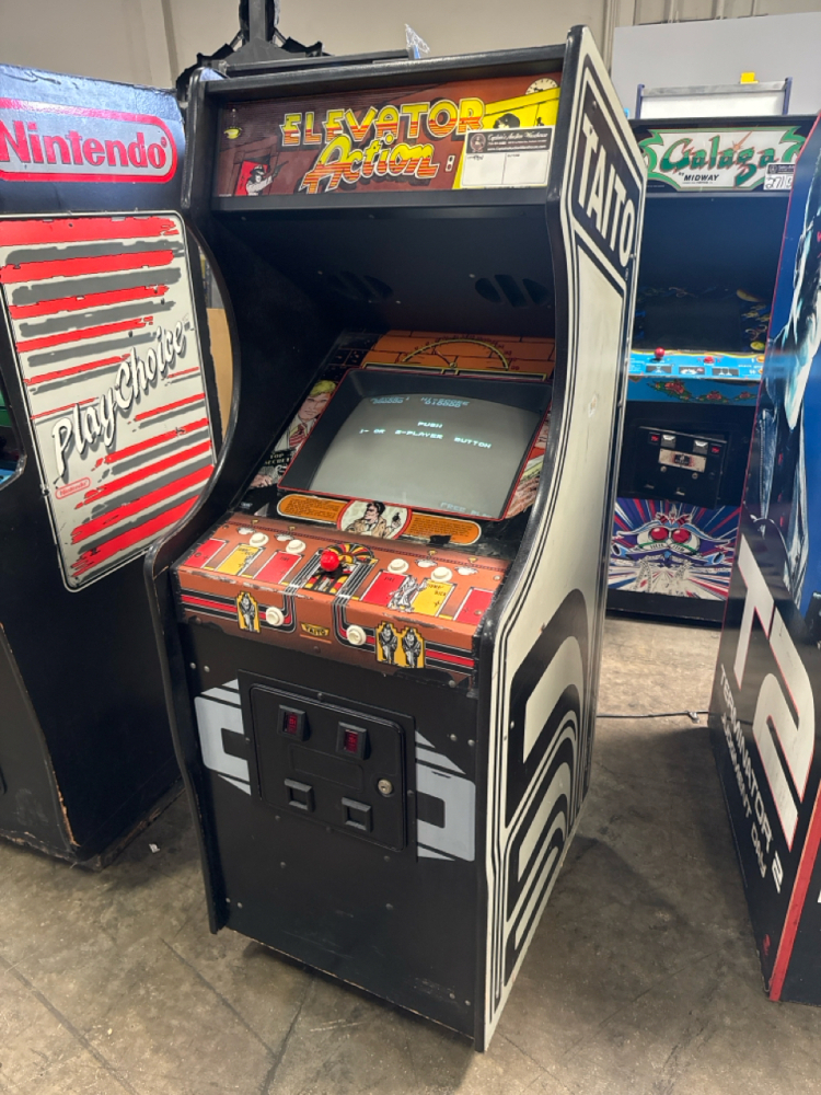 ELEVATOR ACTION CLASSIC ARCADE GAME TAITO 19 MONITOR