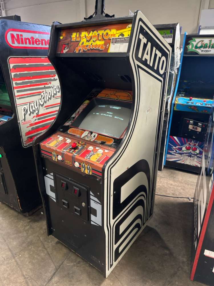 ELEVATOR ACTION CLASSIC ARCADE GAME TAITO 19 MONITOR