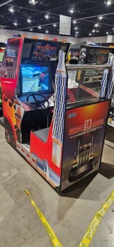 18 WHEELER SITDOWN DRIVER ARCADE GAME SEGA NAOMI SYSTEM