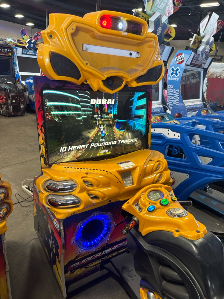 SUPER BIKES 2 RACING ARCADE GAME RAW THRILLS #1