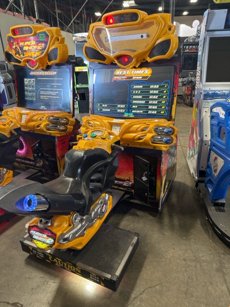 SUPER BIKES 2 RACING ARCADE GAME RAW THRILLS #1