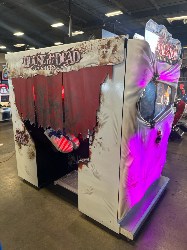 HOUSE OF THE DEAD SCARLET DAWN ARCADE GAME