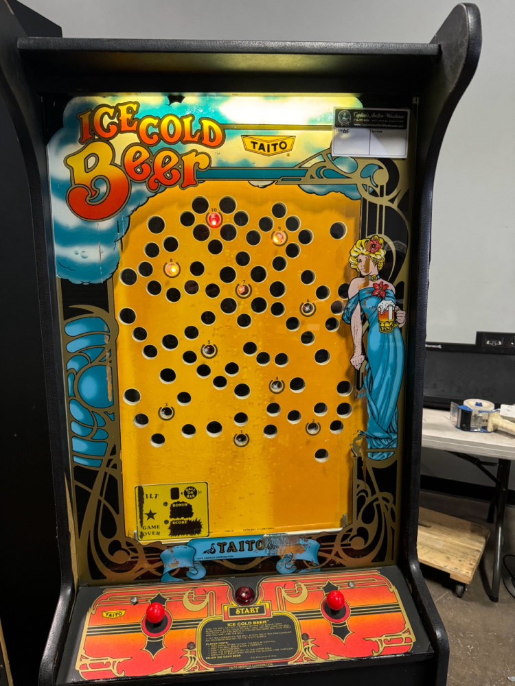 ICE COLD BEER ARCADE GAME TAITO