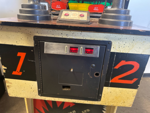 CHICAGO COIN'S TWIN RIFLE SHOOTING GALLERY ARCADE GAME E.M.