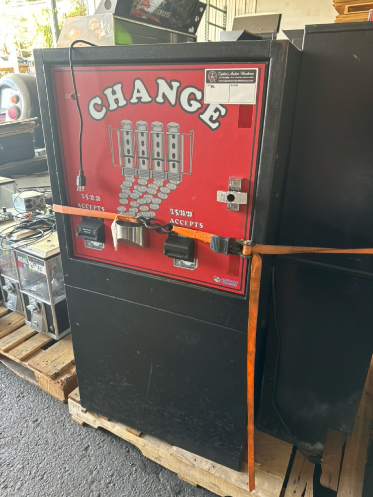 AC6000 DOLLAR CURRENCY COIN CHANGER MACHINE