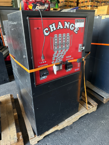 AC6000 DOLLAR CURRENCY COIN CHANGER MACHINE