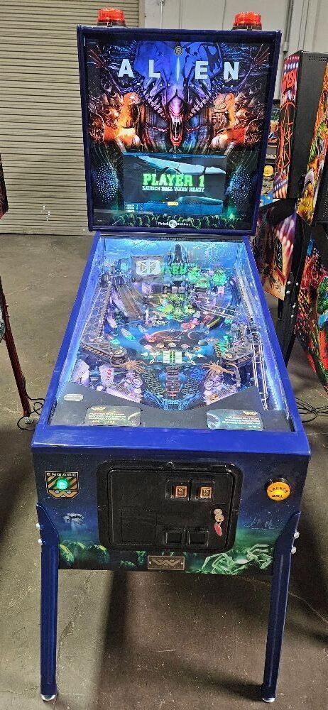 ALIENS LIMITED EDITION RV PINBALL MACHINE by PINBALL BROS. RIPLEY VER.