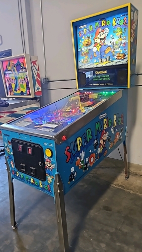 SUPER MARIO BROS. PINBALL MACHINE GOTTLIEB