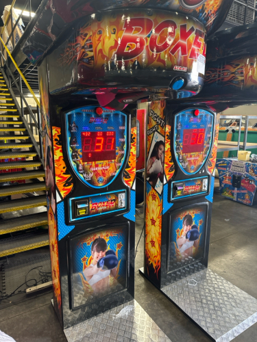 BOXER PUNCHING BAG SPORTS REDEMPTION STRENGTH ARCADE NEW