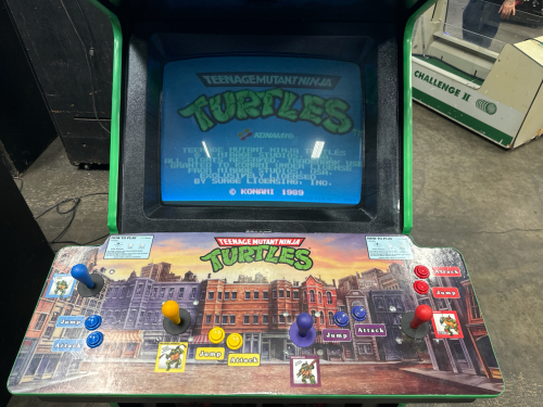 TEENAGE MUTANT NINJA TURTLES ARCADE GAME KONAMI