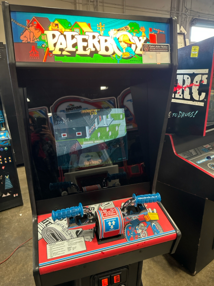 PAPERBOY CLASSIC UPRIGHT ARCADE GAME ATARI