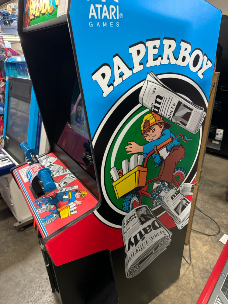 PAPERBOY CLASSIC UPRIGHT ARCADE GAME ATARI
