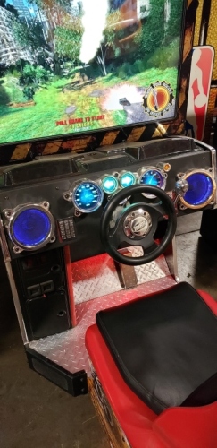 DIRTY DRIVIN' DX 42 LCD RACING ARCADE GAME #1