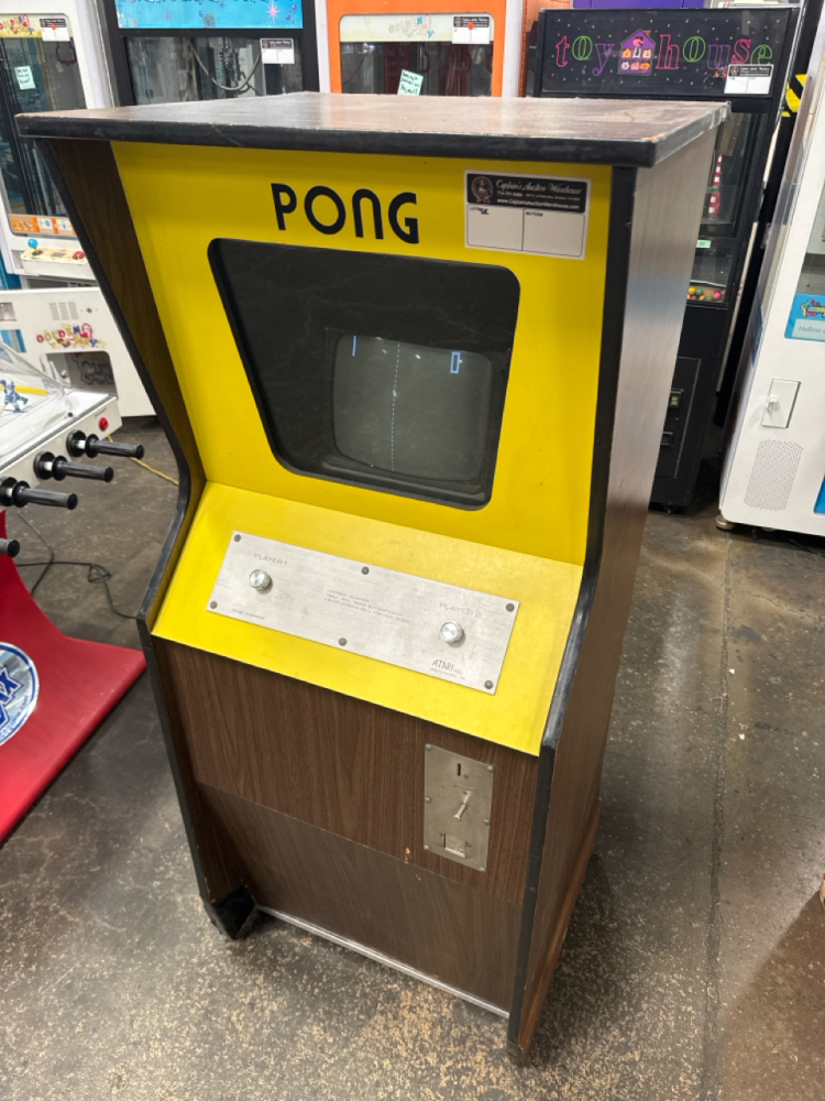 ORIGINAL PONG 1972 ATARI ARCADE GAME