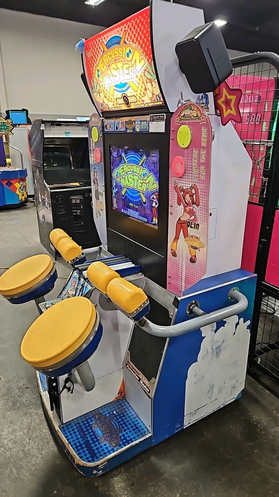 PERCUSSION MASTER MUSIC RYTYHM ARCADE GAME