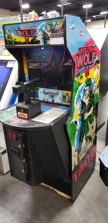 OPERATION WOLF CLASSIC TAITO ARCADE GAME