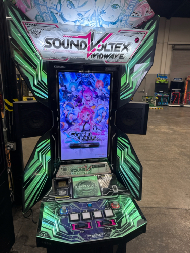 SOUND VOLTEX UPRIGHT RHYTHM MUSIC ARCADE GAME