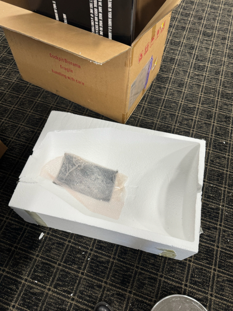 MILLENNIUM FALCON SCALE MODEL COCKPIT