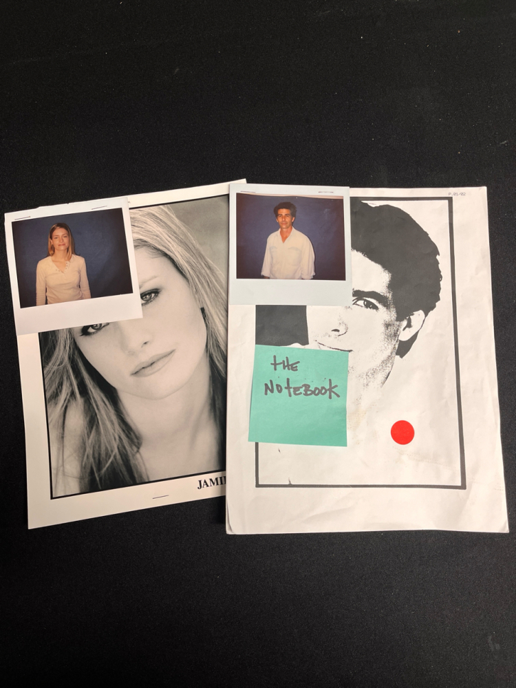 THE NOTEBOOK (2004) FRAMED ONE SHEET AND (2) ACTOR CASTING PACKS