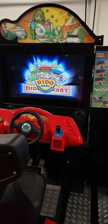 DIDO CART MOTION DRIVER ARCADE GAME RED