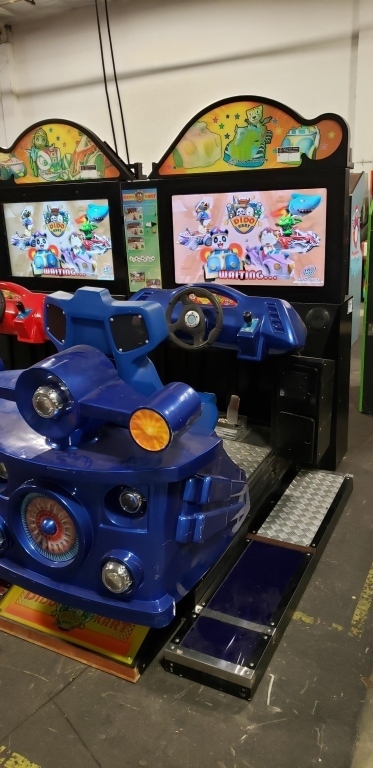 DIDO CART MOTION DRIVER ARCADE GAME BLUE