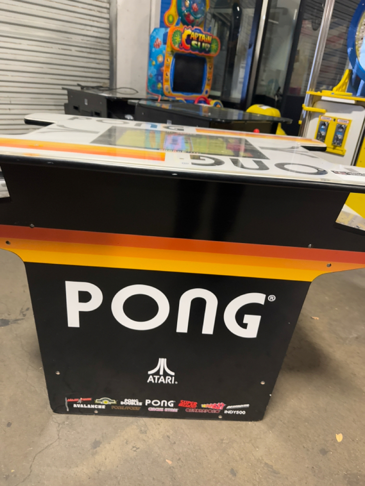 ARCADE 1UP COCKTAIL TABLE PONG MULTICADE NON COIN OP